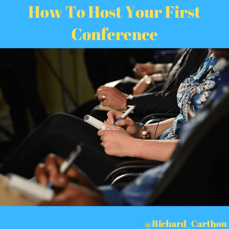 How To Host Your First Conference - Richard Carthon